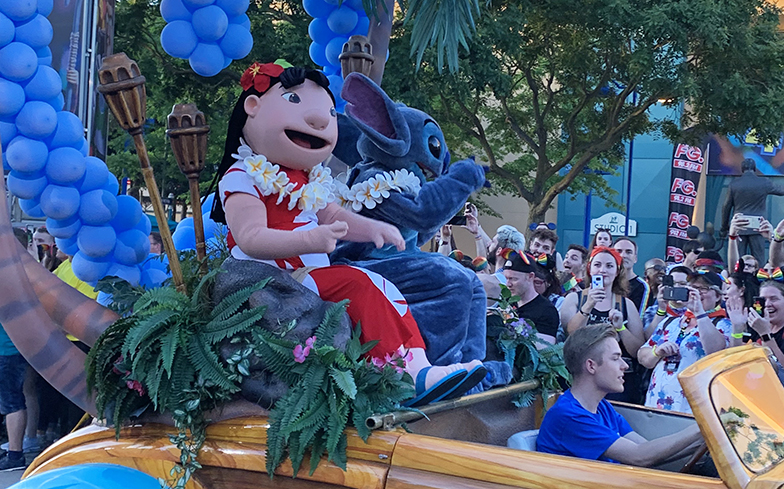 Disneyland just made history with their first ever Pride parade