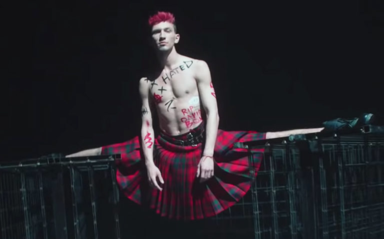 High-heeled Ukrainian boy band Kazaky release LGBTQ anthem Push