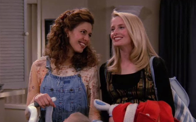 Friends star says lesbian storyline was "never poking fun at being gay"