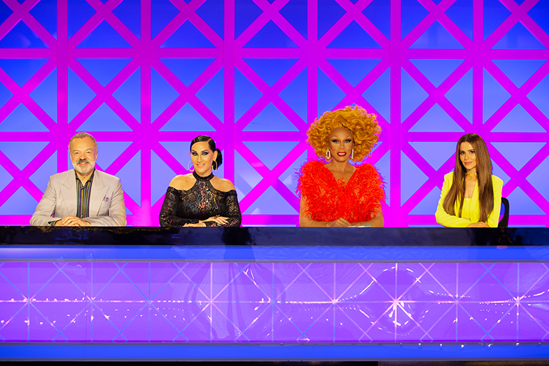 Here’s your first look at Cheryl on the Drag Race UK runway