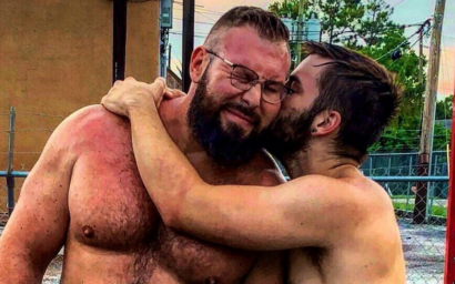 Pro wrestler Mike Parrow marries longtime boyfriend in "perfect" ceremony