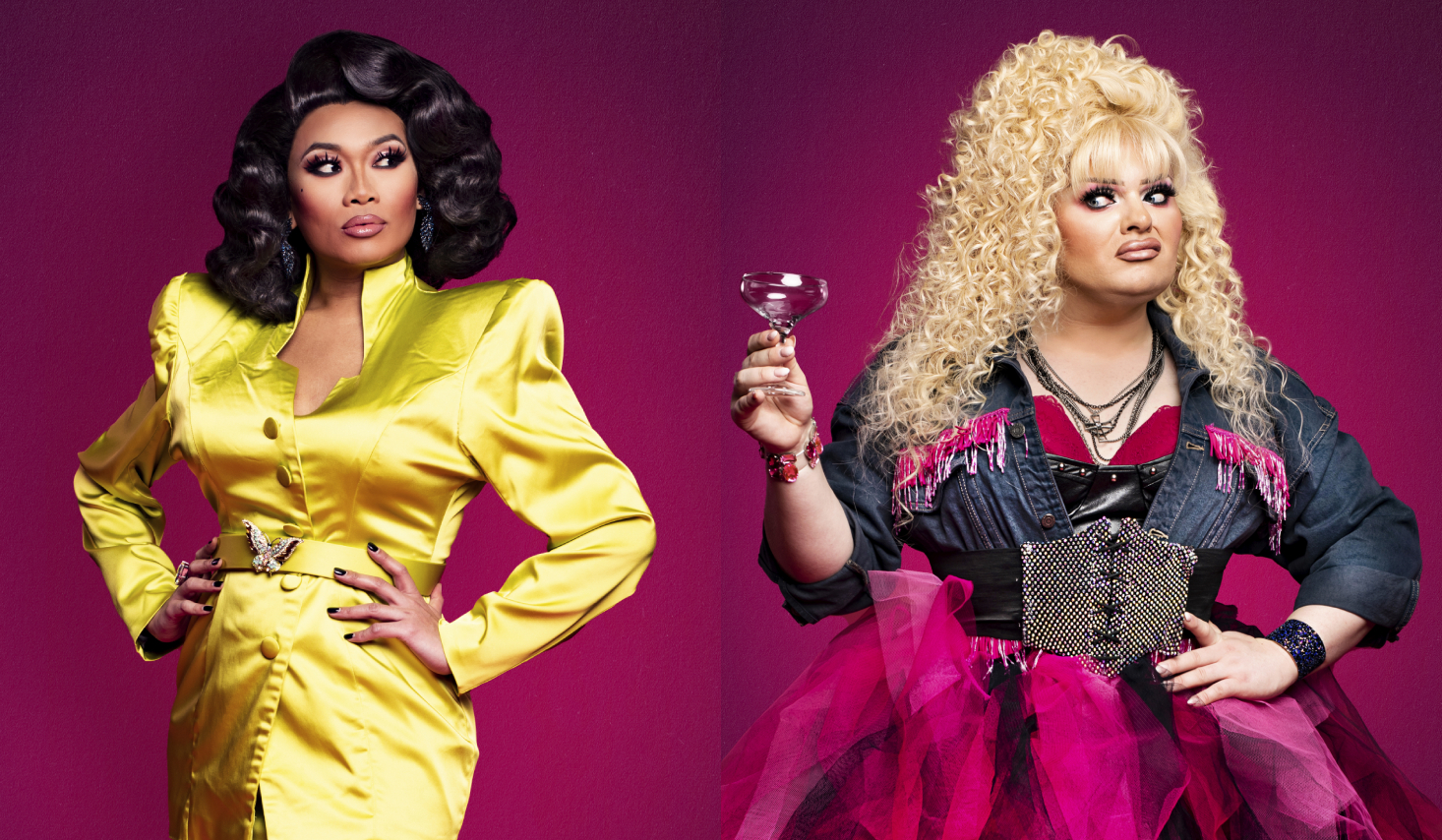 "We're living our gorgey glam fantasy!" - Jujubee and Kitty Scott-Claus ...