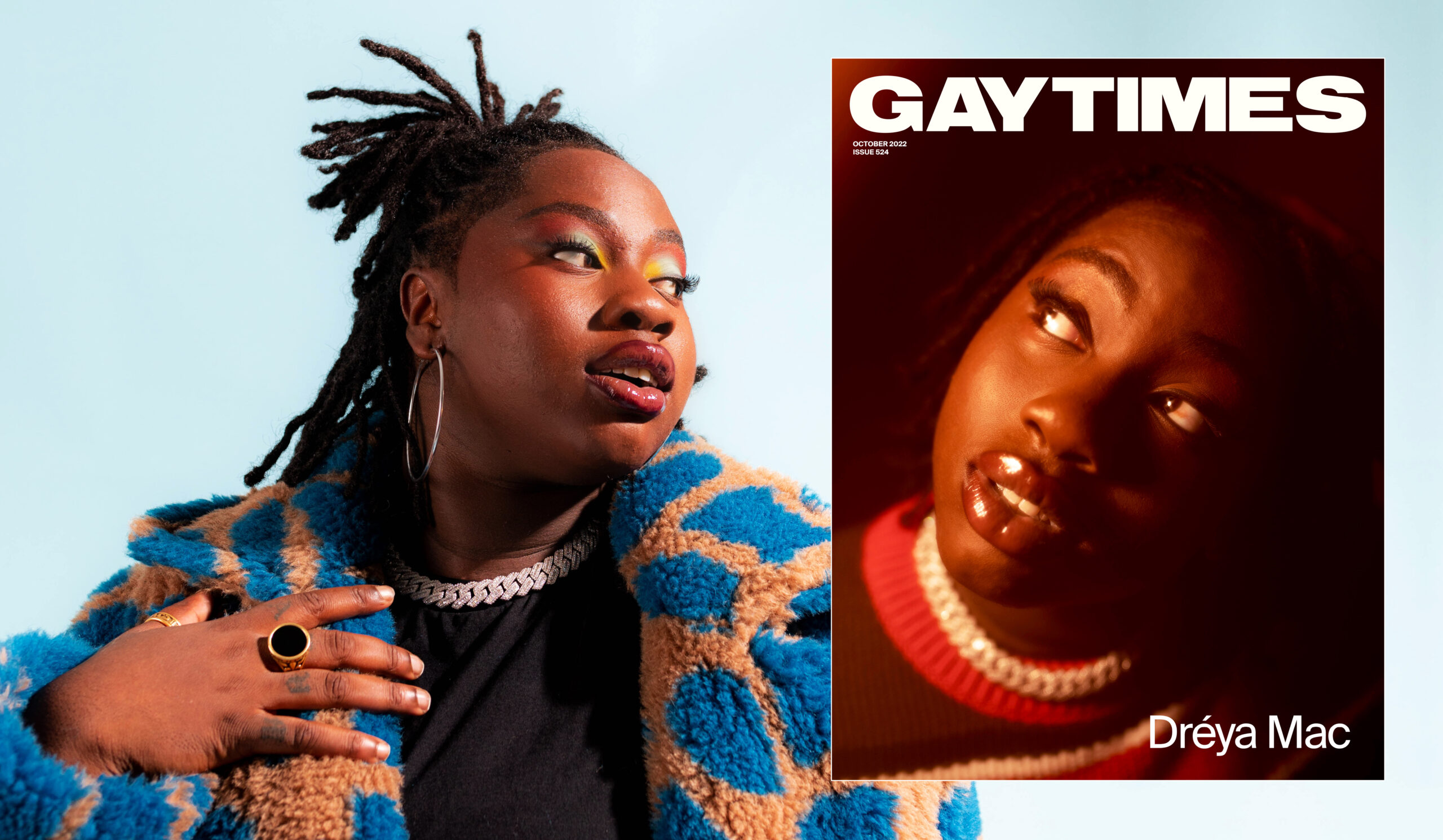Dréya Mac covers GAY TIMES Magazine: 'I'm an accidental activist'