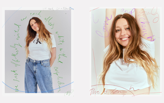 This is Love by Calvin Klein: Emily Wood celebrates her "radically ...