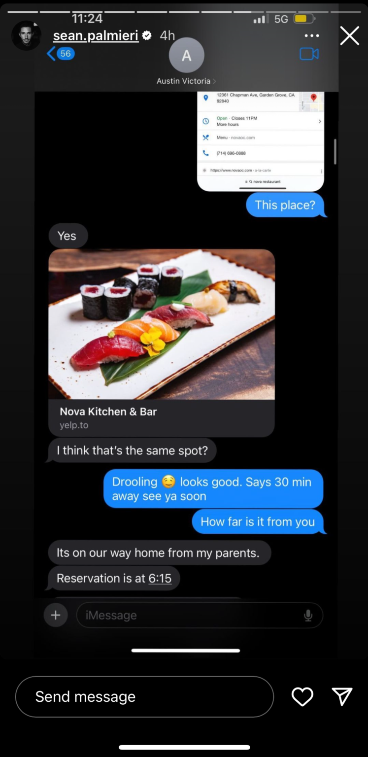 Selling the OC's Sean breaks silence on threesome drama with text ...