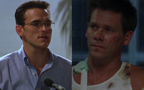 Wild Things cut a gay shower kiss between Kevin Bacon and Matt Dillon